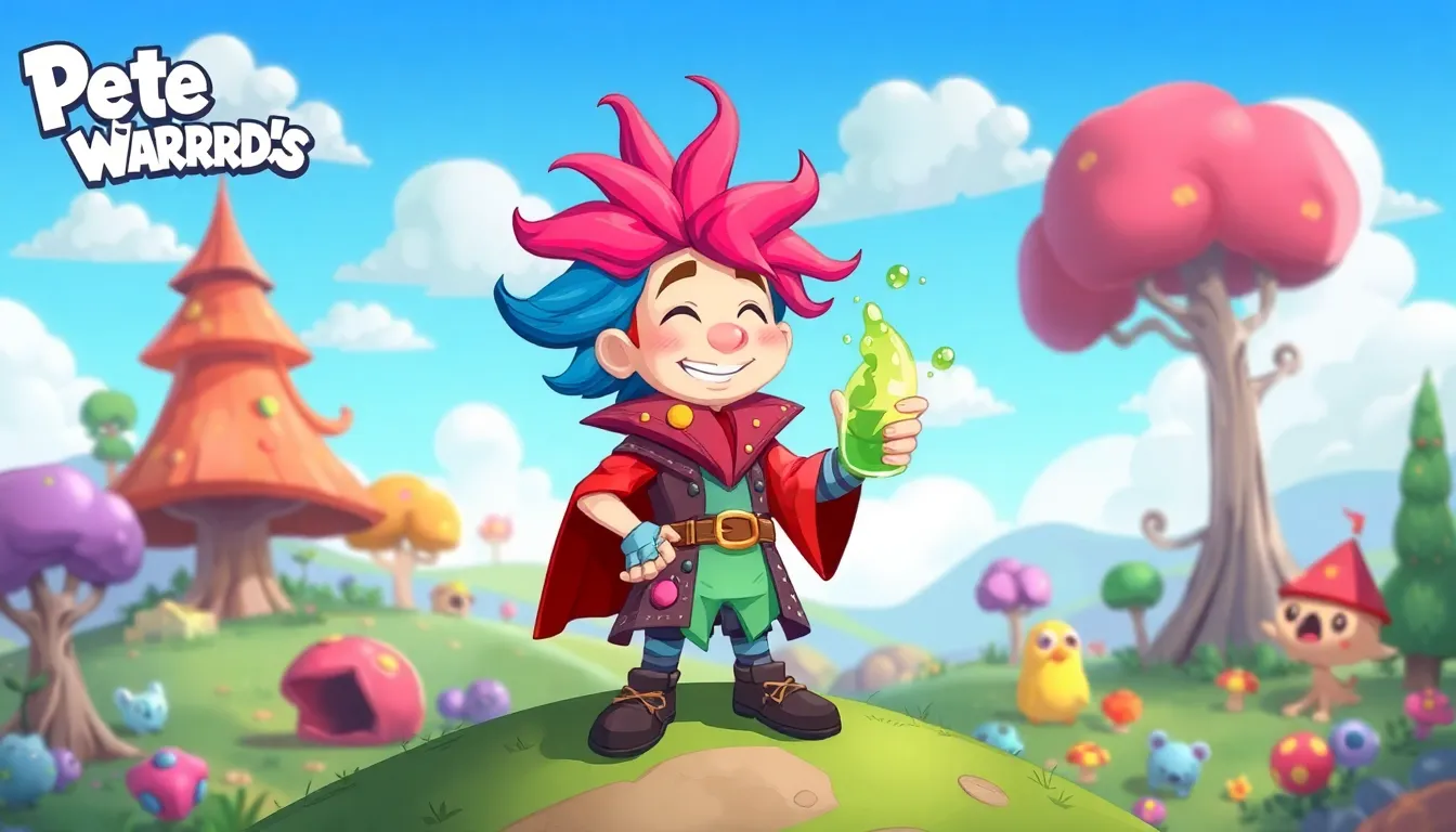 Pete Wacky Wizards: Unlock Crazy Potions and Transformations in a ...